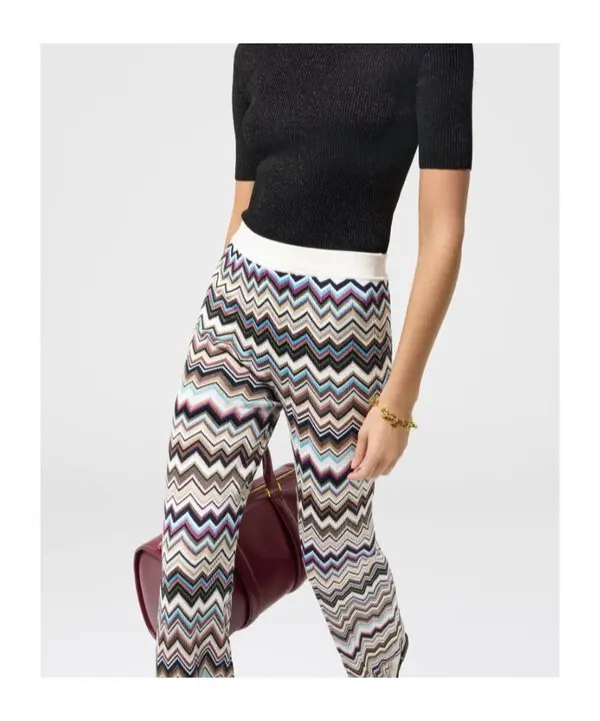 Missoni Zigzag-knit Trousers