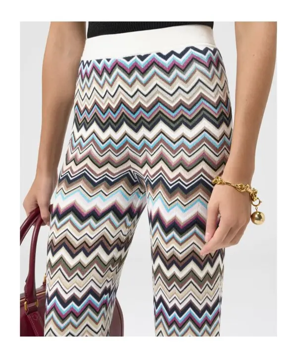 Missoni Zigzag-knit Trousers