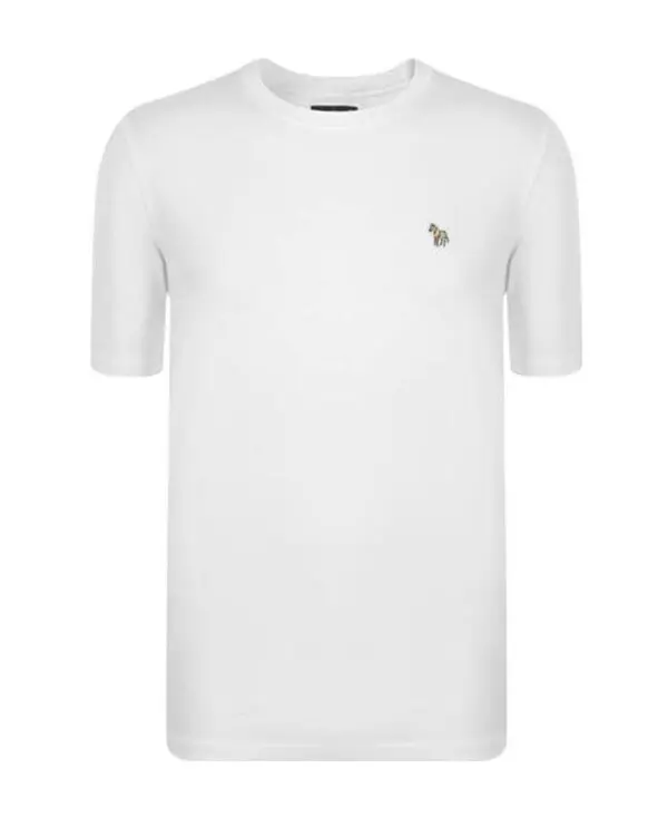 Paul Smith Item O-neck Short-sleeved T-shirt - White
