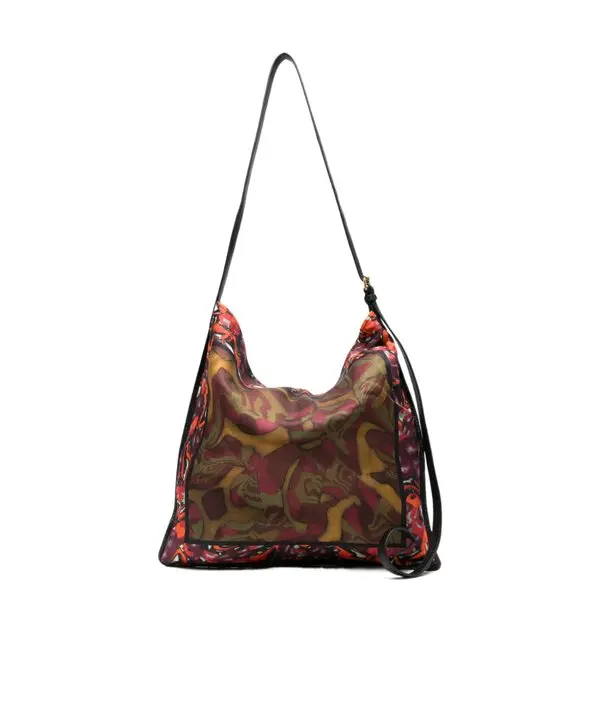 Dries Van Noten Printed Shoulder Bag