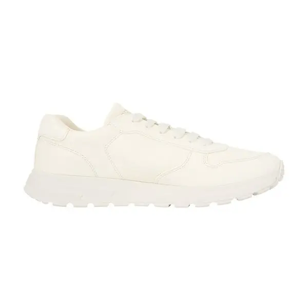 Prada Lace-up Round Toe Sneakers