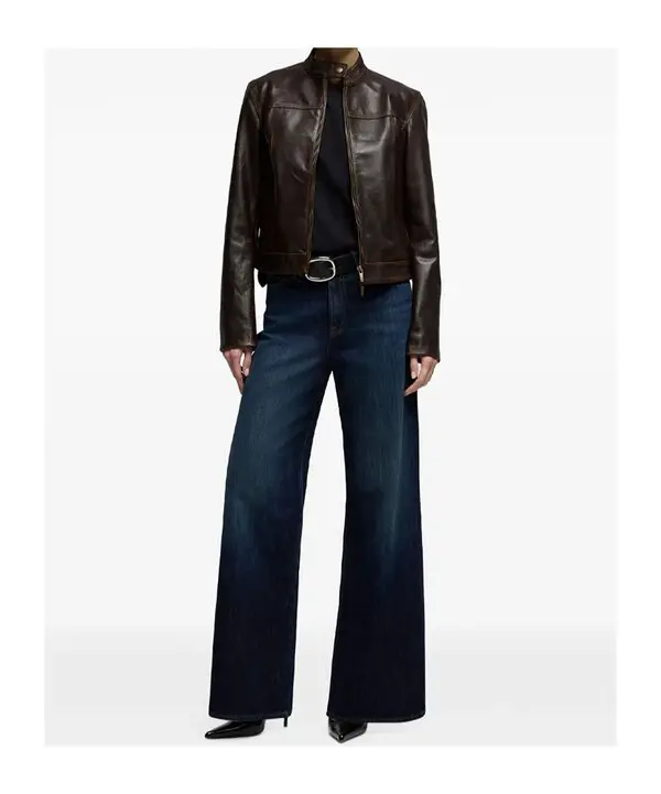 7 For All Mankind Wide-leg Jeans - Blue