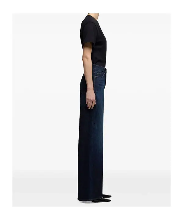 7 For All Mankind Wide-leg Jeans - Blue