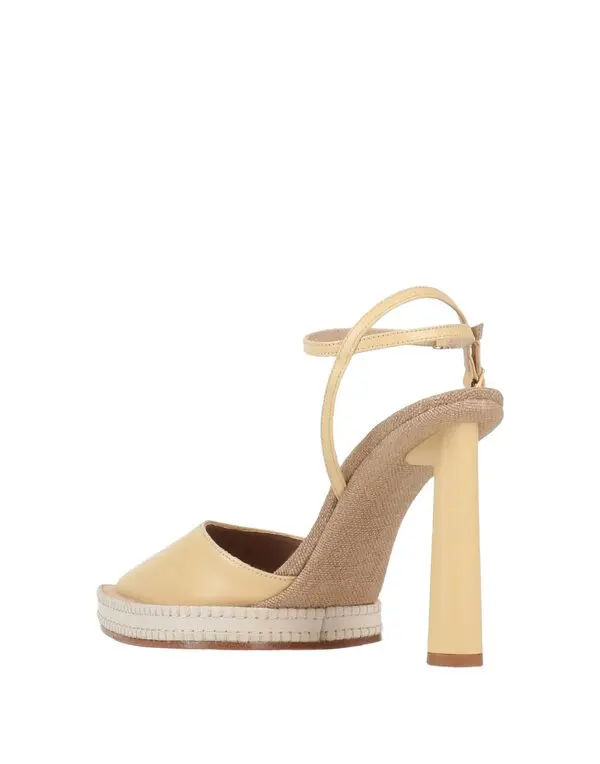 Jacquemus Pointed Toe High Heel Platform Sandals