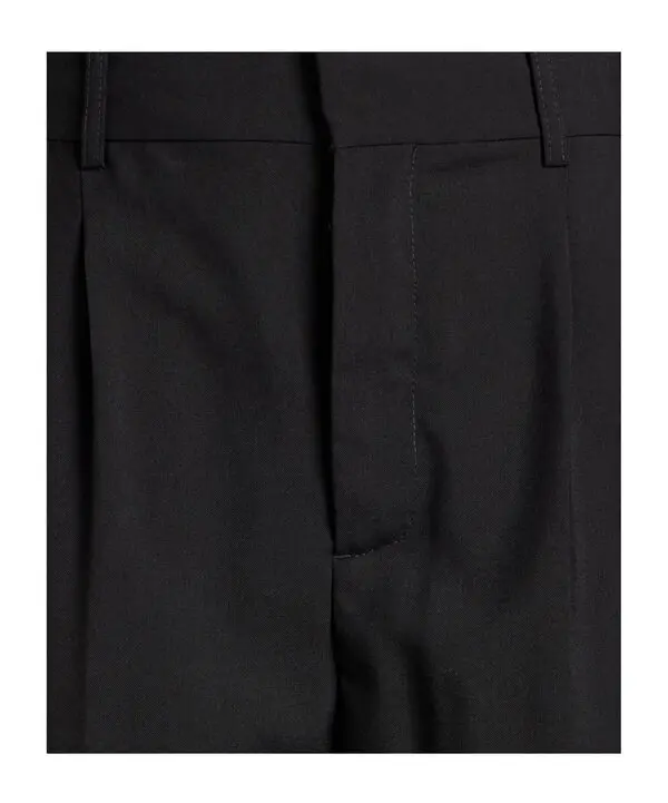 Marni Two-tone Wool Tapered Trousers