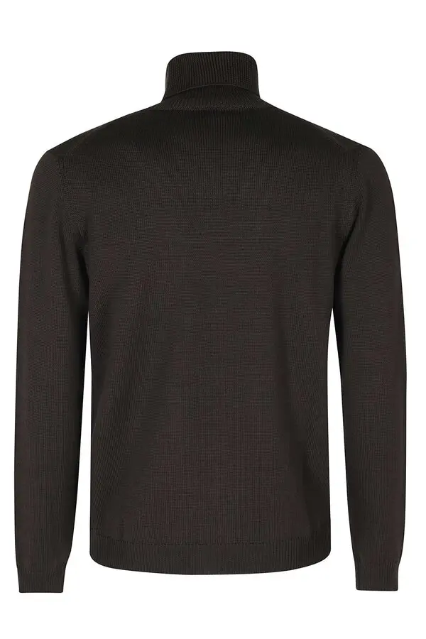 ROBERTO COLLINA High Neck Long Sleeve Sweater - No