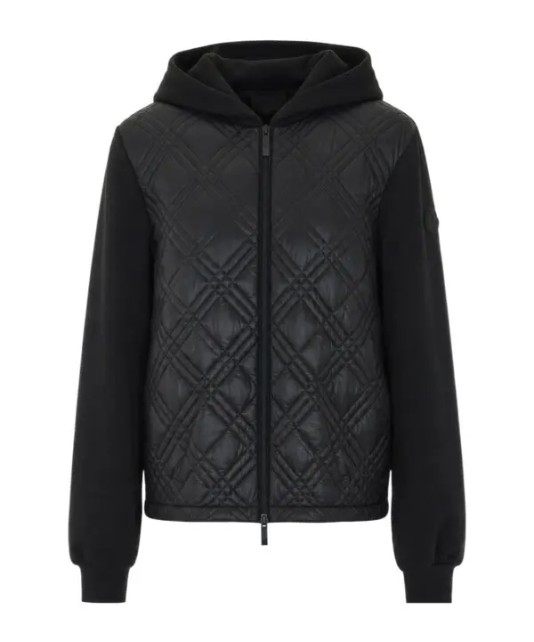 Moncler Long Sleeve Quilted Hooded Jacket