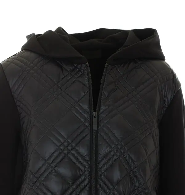 Moncler Long Sleeve Quilted Hooded Jacket