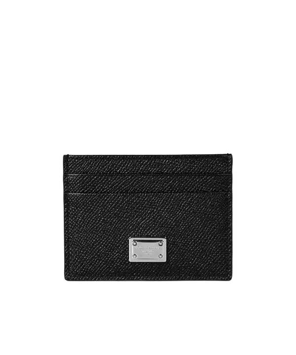 Dolce & Gabbana Logo Plaque Card Holder