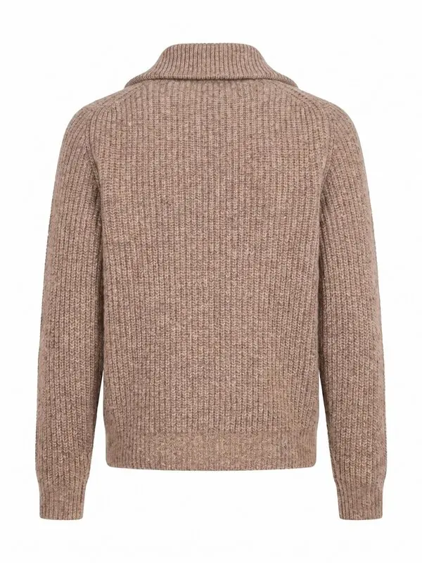 Peserico Zip-up Knit Sweater