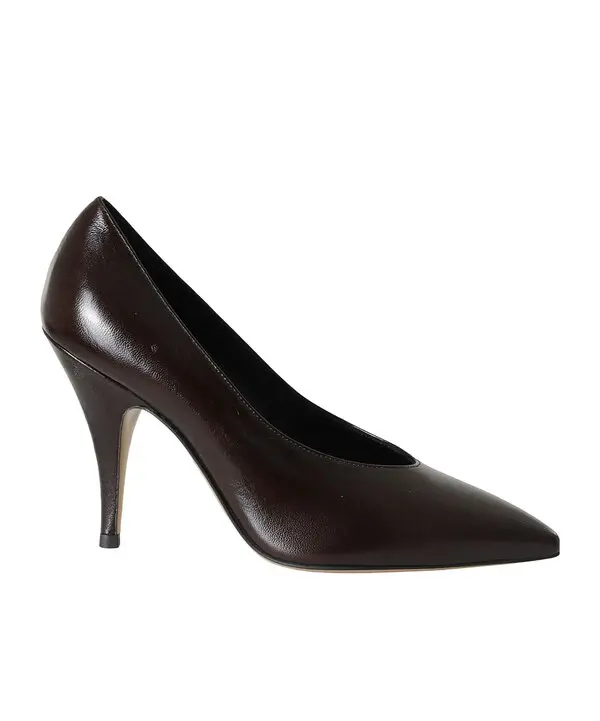 3JUIN Pointed-toe High Heels - Coffee