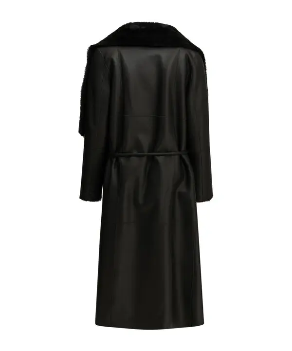 BLANCHA Wrap Long Coat