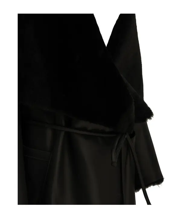 BLANCHA Wrap Long Coat