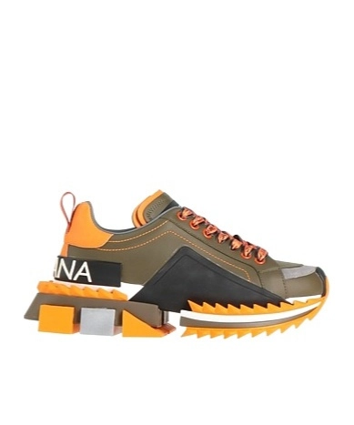 Dolce & Gabbana Multicolored Thick-soled Sports Shoes