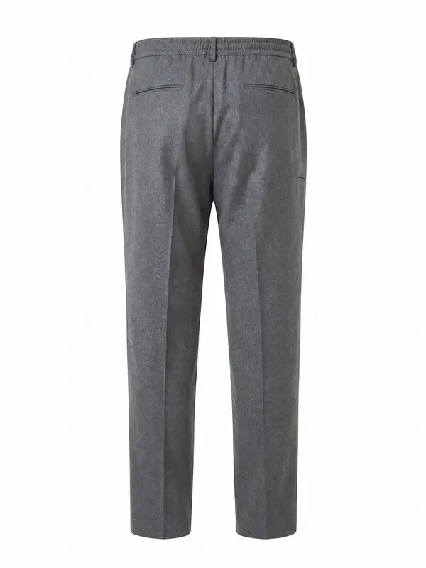 Peserico Drawstring-waist Pressed-crease Trousers