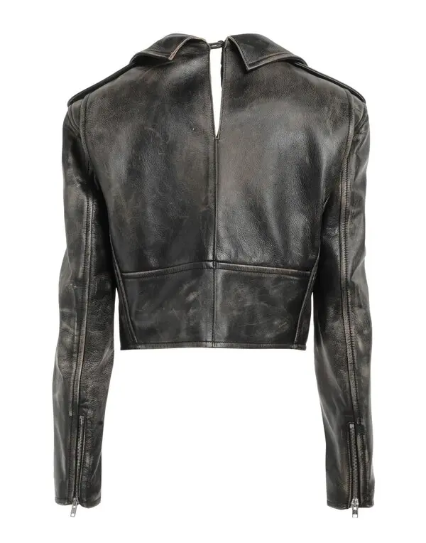 Marni Leather Biker Jacket