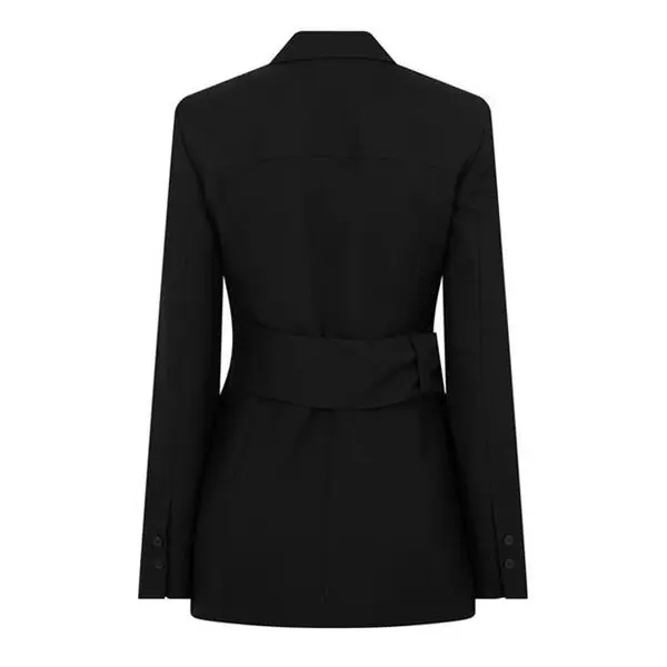 Off-White V-neck Suit Coat