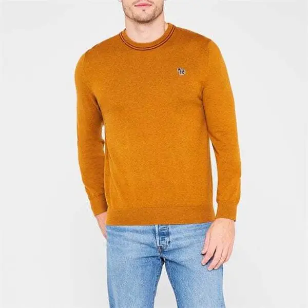 Paul Smith Round-collar And Long-sleeved Sweater