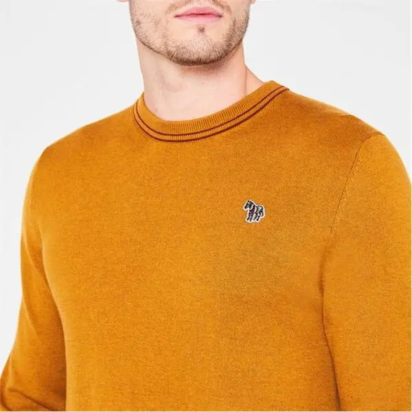 Paul Smith Round-collar And Long-sleeved Sweater