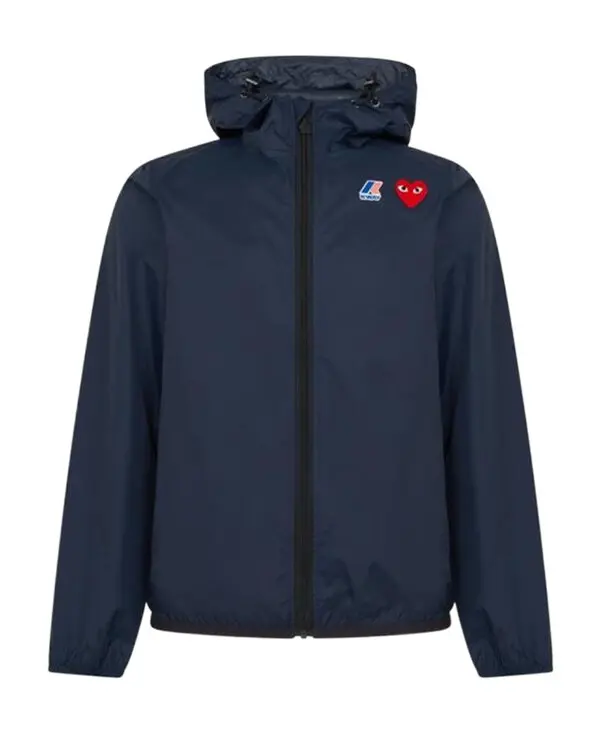 Play Comme Des Garcon X K-way Full Zip Jacket