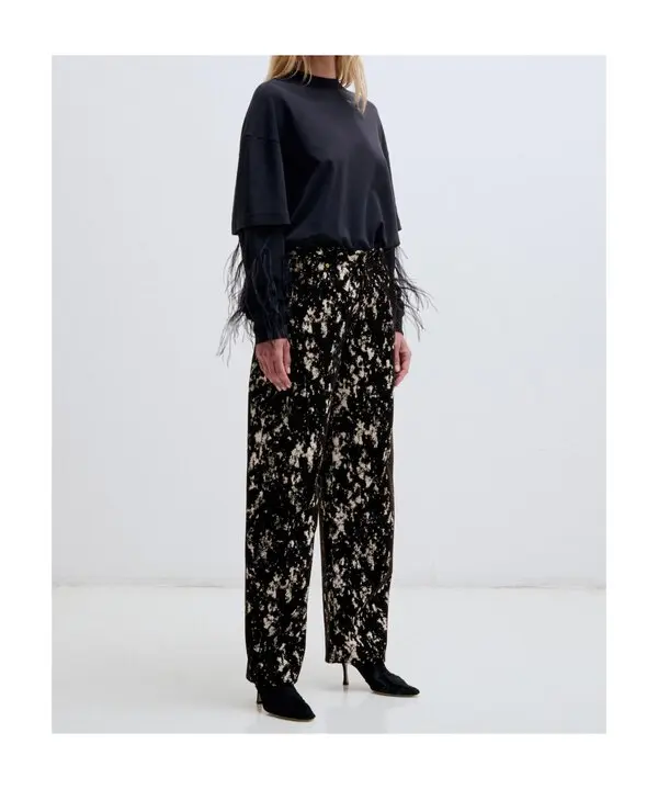 DARKPARK Troy Double Sleeve With Feathers