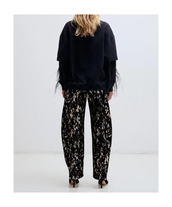 DARKPARK Troy Double Sleeve With Feathers