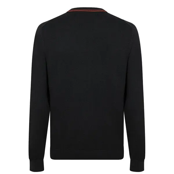 Paul Smith Round-collar And Long-sleeved Sweater
