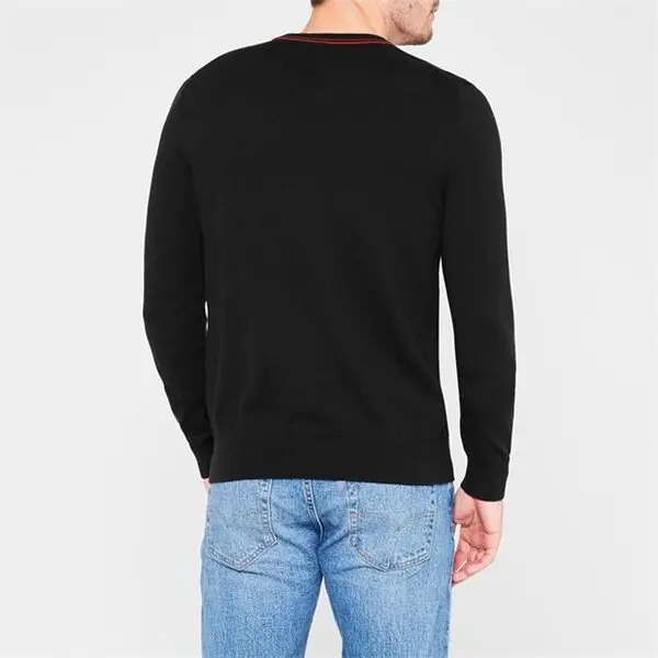 Paul Smith Round-collar And Long-sleeved Sweater
