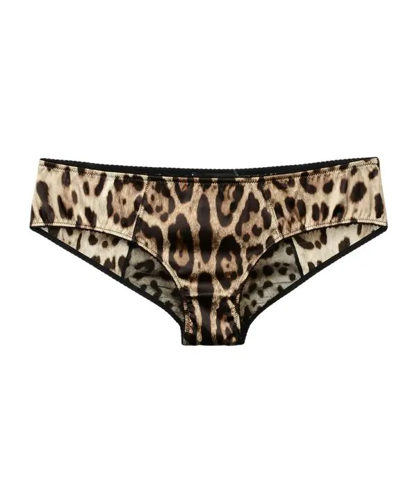 Dolce & Gabbana Leopard Print Briefs