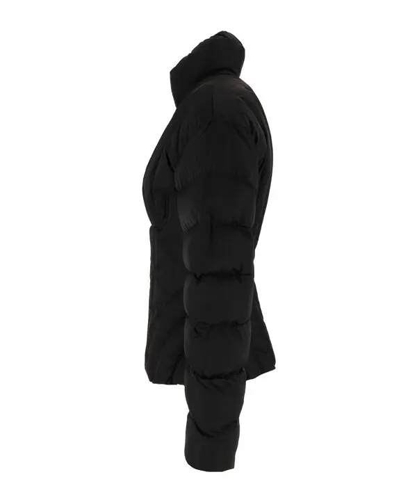 Elisabetta Franchi Down Jacket In Voile Fabric