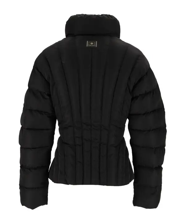 Elisabetta Franchi Down Jacket In Voile Fabric