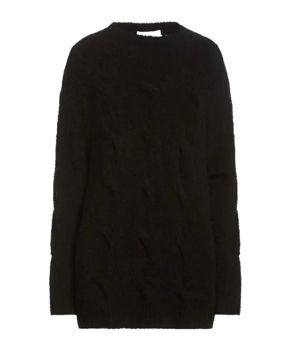Sportmax Solid Color Knit Sweater