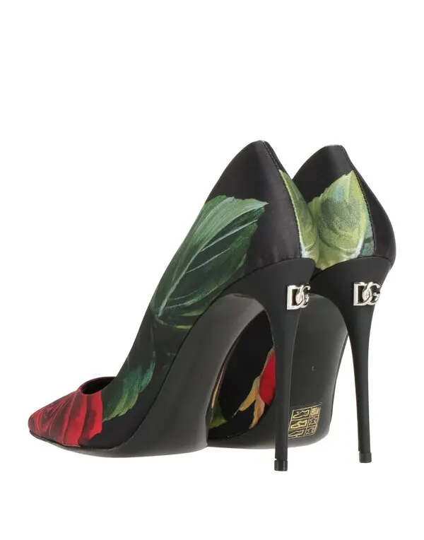 Dolce & Gabbana Pointed-toe Floral High Heels