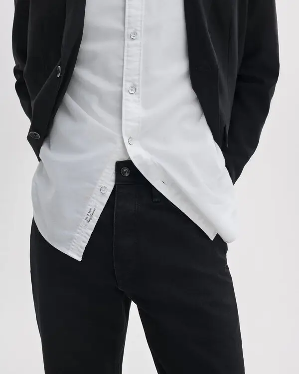 Rag & Bone Fit 4 Straight Jean - Black