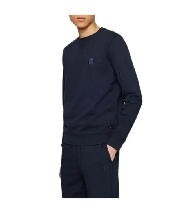 Hugo Boss Logo Round-neck Sweater