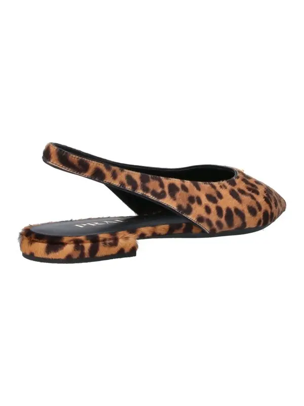 Prada Printed Leather Ballerinas