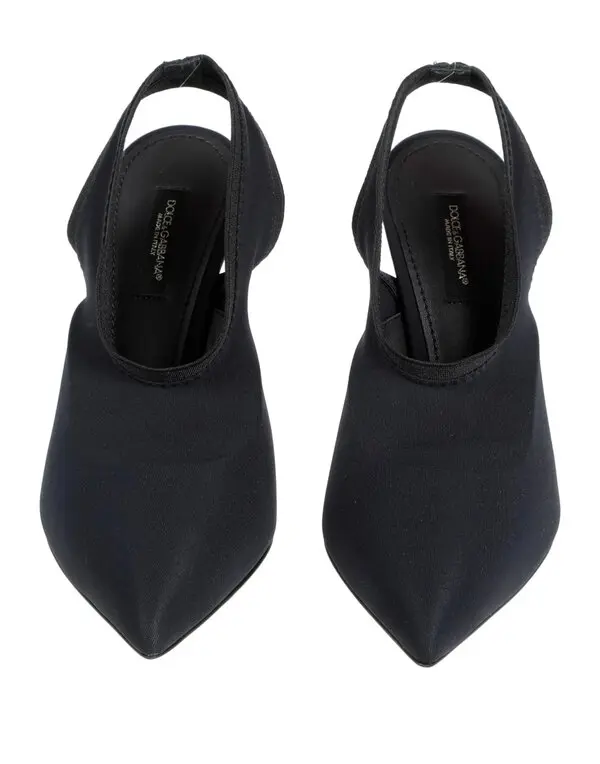 Dolce & Gabbana Solid Pointed-toe High Heels