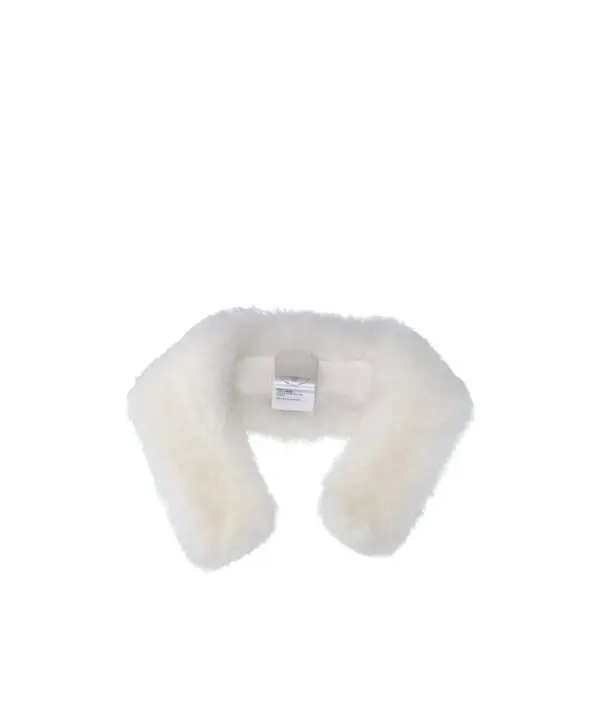 Prada Letter Neck Gaiter - White