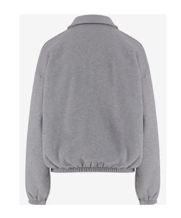 DARKPARK Cropped Sweatshirt - Grey