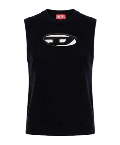 DIESEL® Sleeveless Knitted Sweater