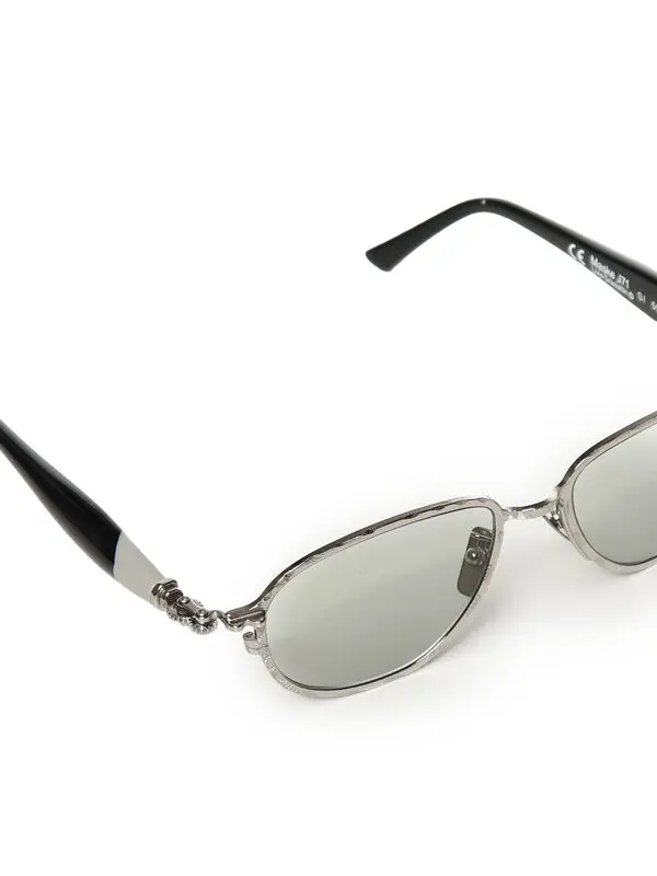 KUBORAUM Rectangular Metal-bridge Sunglasses