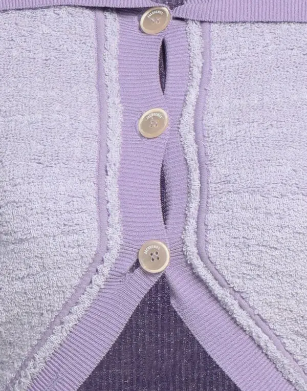 Jacquemus Two-tone Knit V-neck Cardigan