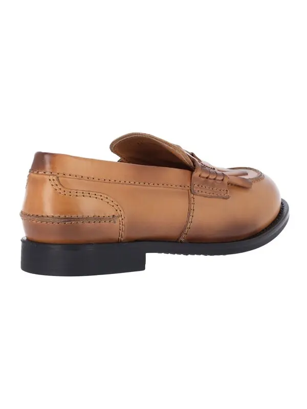 Miu Miu Fringed Leather Loafers
