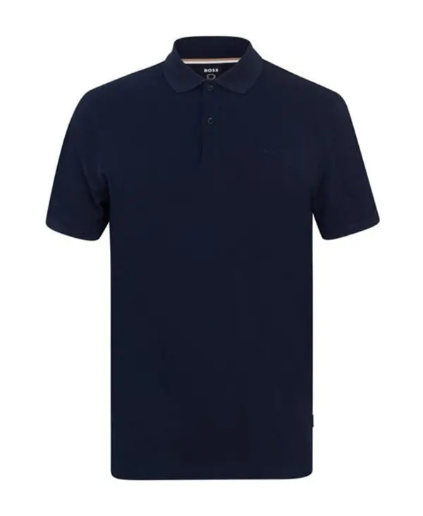 Hugo Boss Navy Blue Short-sleeved Polo Shirt
