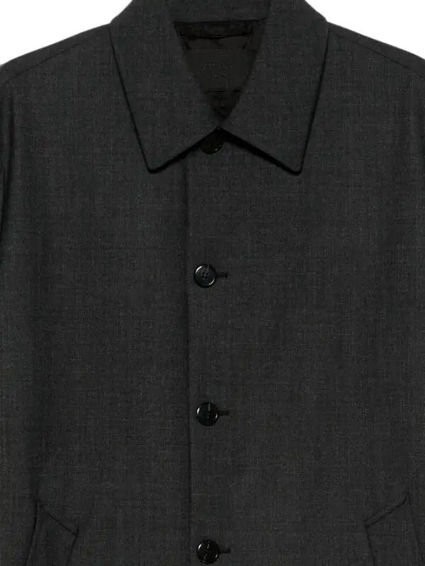 Prada Technical Wool Coat