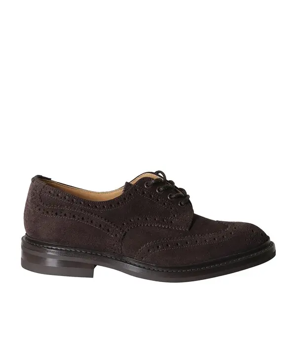 TRICKER'S Lace-up Wingtip Derby Shoes