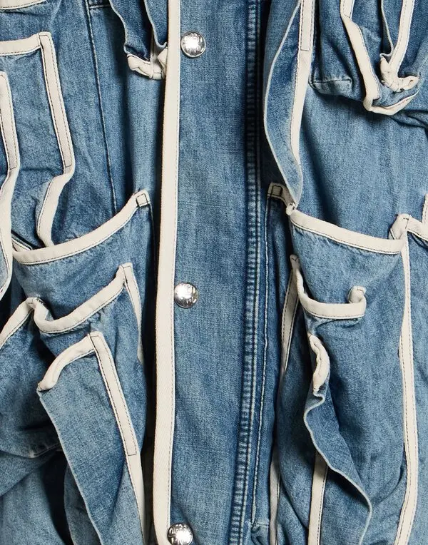 DIESEL® Oversized Denim Bomber Jacket