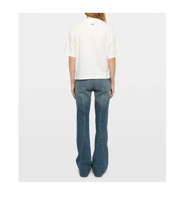 Zadig&Voltaire Rhinestone Horse Print T-shirt