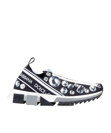 Dolce & Gabbana Embellished Slip-on Sneakers