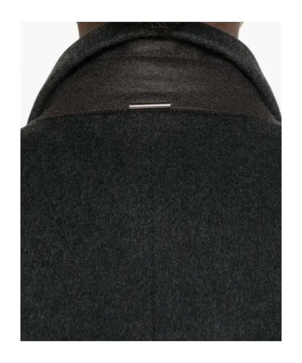 SYSTEM Double-breasted Peak-lapel Coat